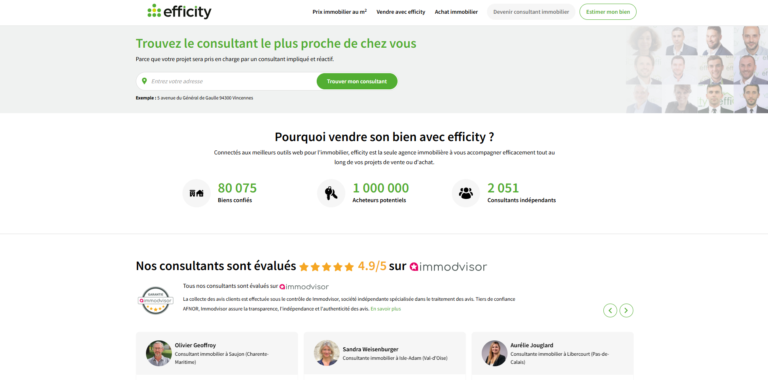 Efficity avis : Estimez votre bien rapide et précis (2025)
